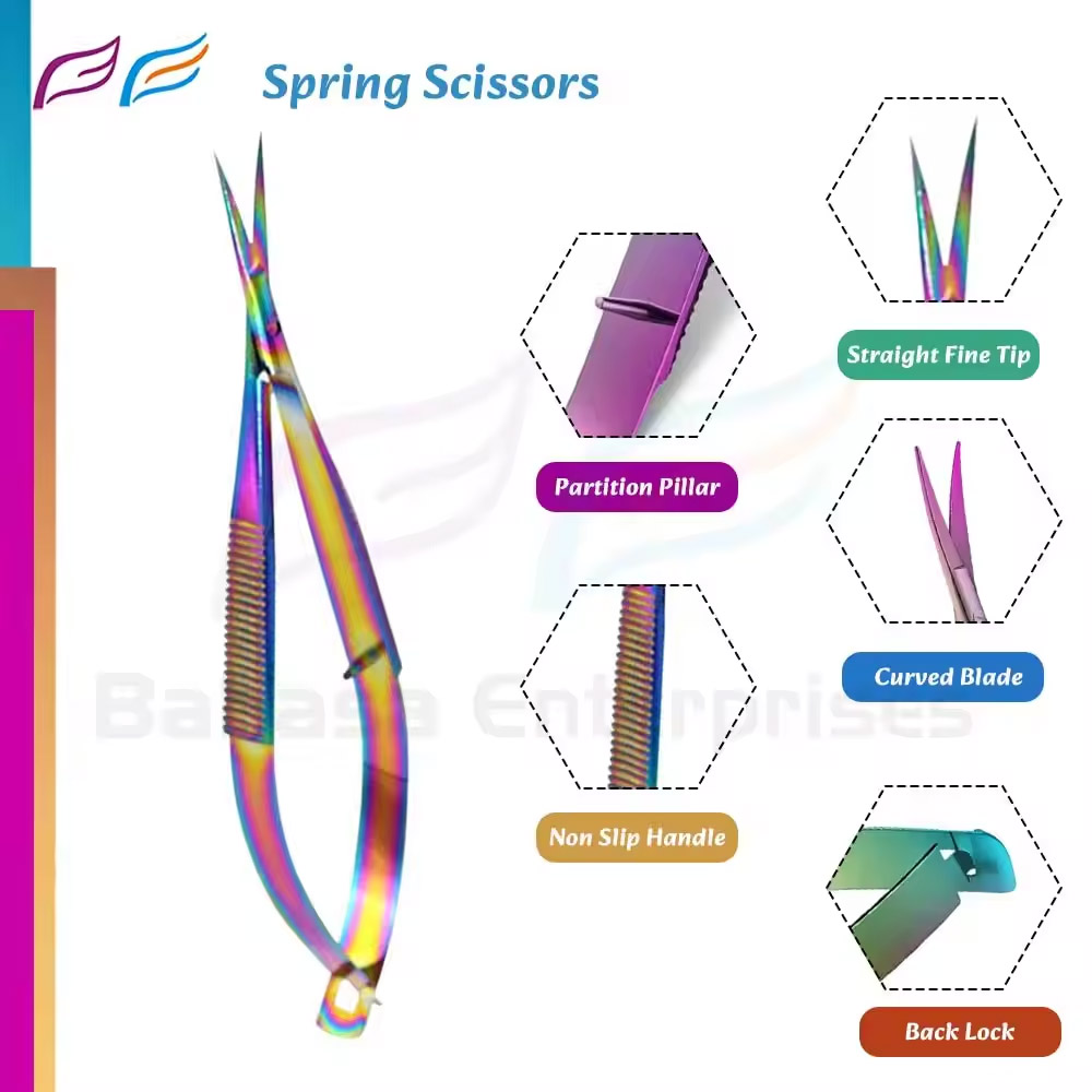 Bahasa Enterprises, Multi Spring Scissor, Spring-Scissor, Eye Spring ...