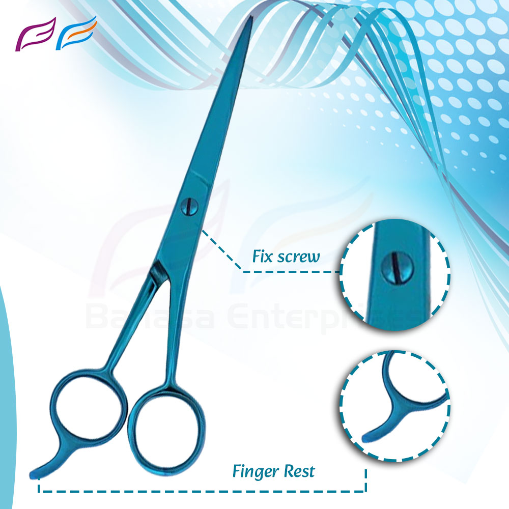 Bahasa Enterprises, Blue Super Cut Barber Scissor, Blue Super Cut ...